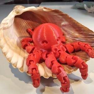 3d Printed Octopus - Etsy