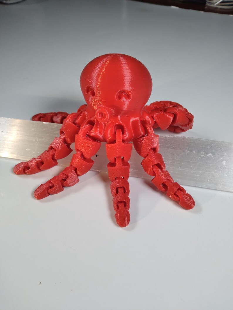 3d Printed Octopus - Etsy