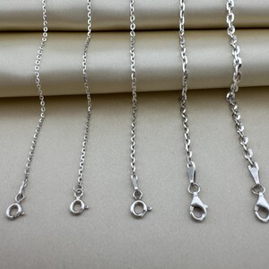 Anchor Shiny Chain, 925 Sterling Silver Chain, Elegant Chain Necklace ...