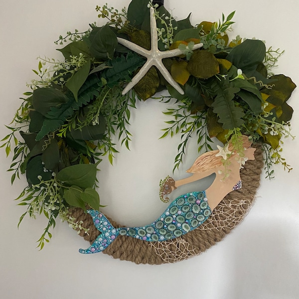 Mermaid Wreath - Etsy