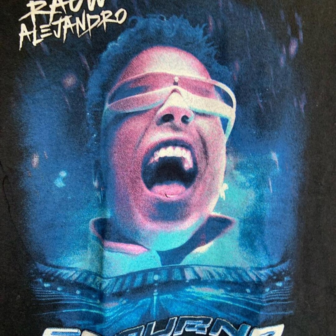 Rauw Alejandro Small Black Graphic Preowned T-shirt - Etsy