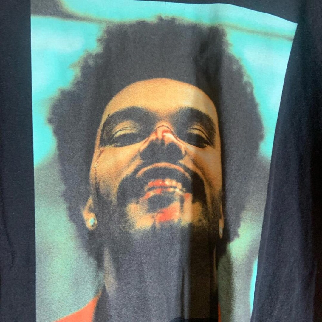 The Weeknd Large Black Graphic Preowned T-shirt - Etsy