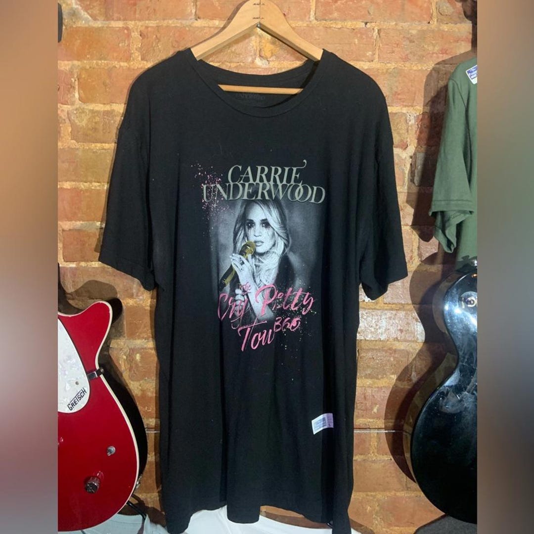 Carrie Underwood Cry Pretty Tour Black 2xlarge T-shirt - Etsy