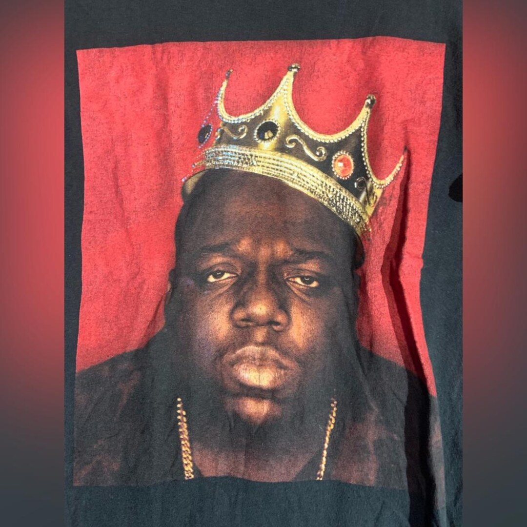 Biggie Smalls Small Black Graphic Preowned T-shirt - Etsy