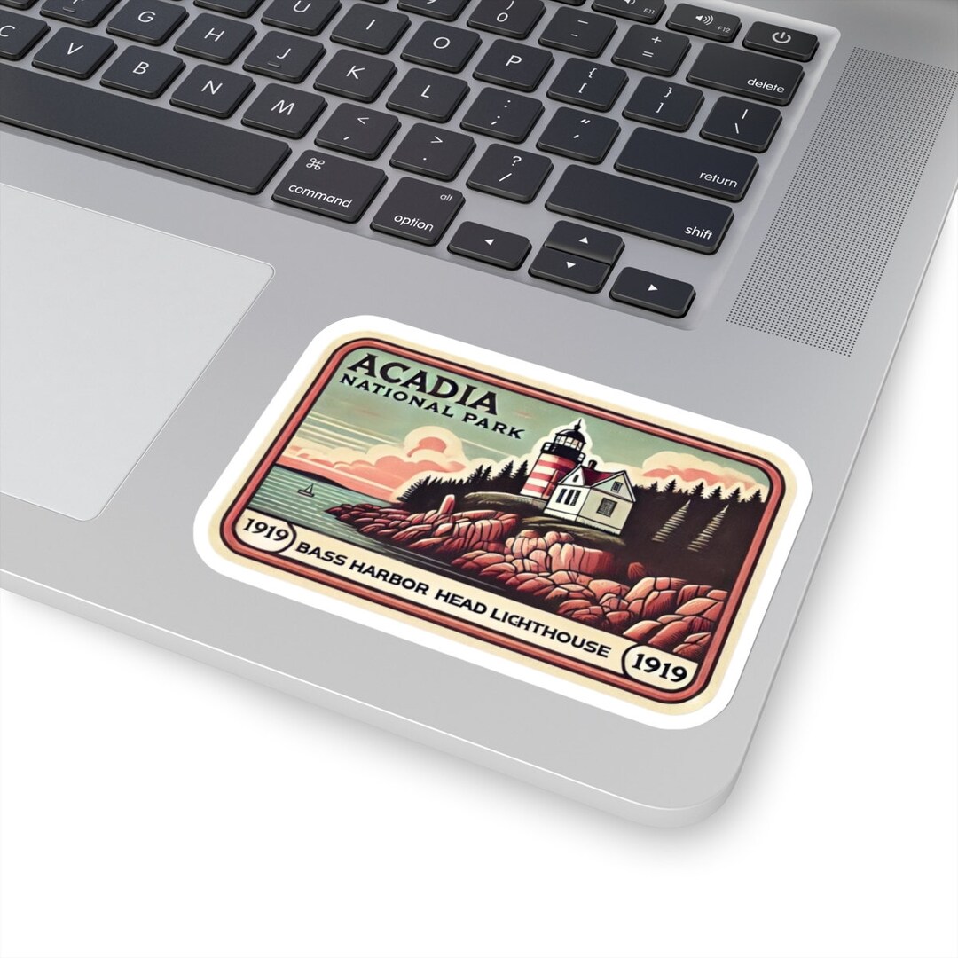 Acadia National Park Sticker, Decal - Etsy