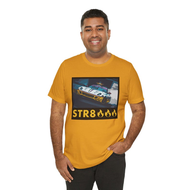STR8 FIRE Automotive Graphic T-shirt - Etsy