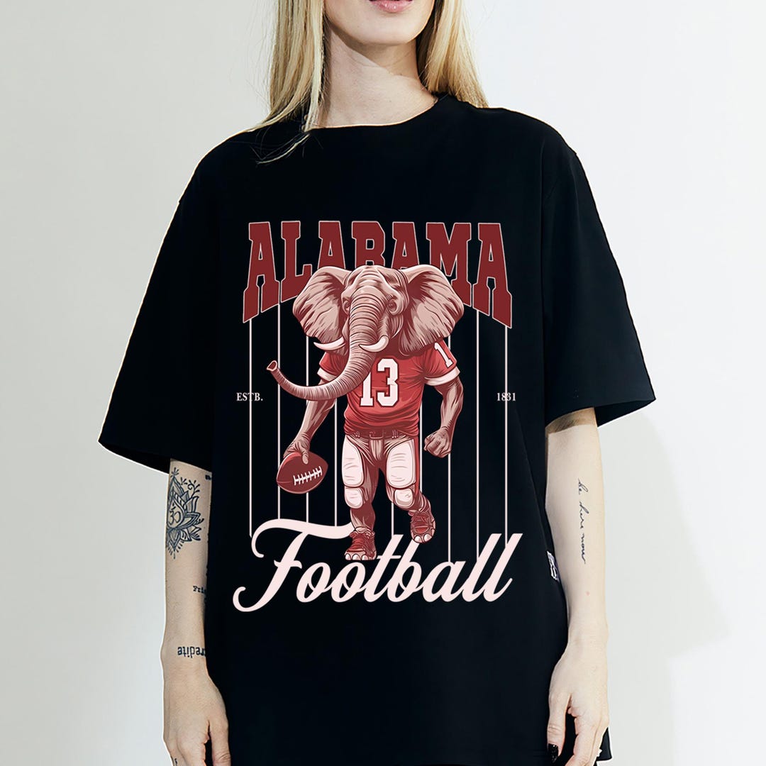 University of Alabama Football Shirt, Alabama Crimson Tide Shirt ...