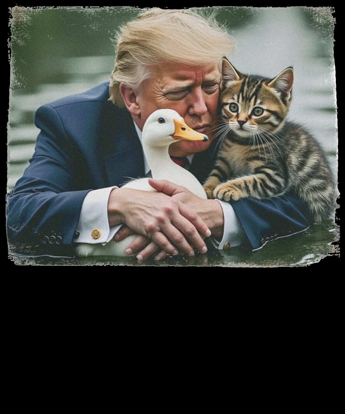 Trump 2024 Duck Kitten Png, Cat Lady Springfield OH Png, Felon 2024 ...