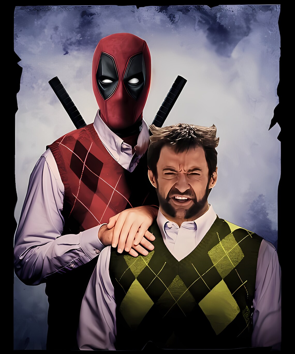 Deadpool Wolverine Brothers PNG, Deadpool and Wolverine PNG - Etsy