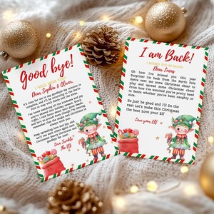 Editable Elf Arrival Letter From Santa, Elf Arrival Letter, First Time ...