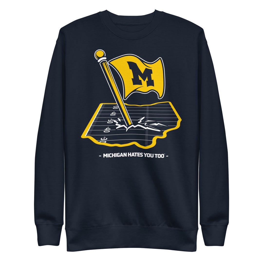 Detroit Hates You Too Michigan Hates You Too Sports Apparel T-shirts ...