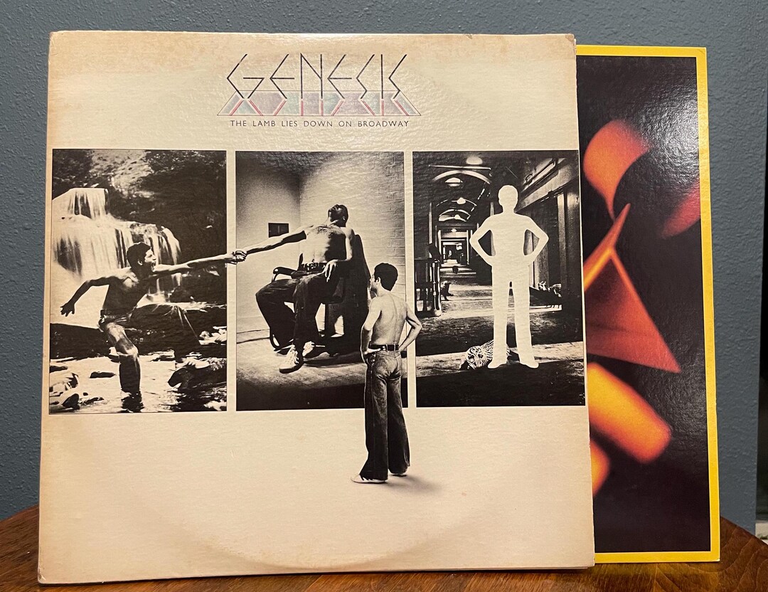 Vintage Vinyl 1974 and 1983 - Genisis Self-titled Album and the Lamb ...