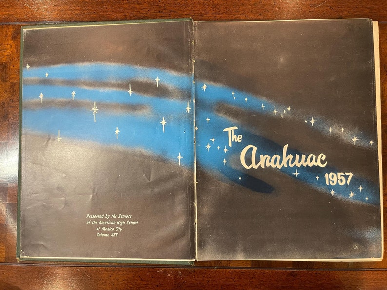 Vintage Original 1957 ANAHUAC Yearbook - Sweetheart Inscriptions - Etsy
