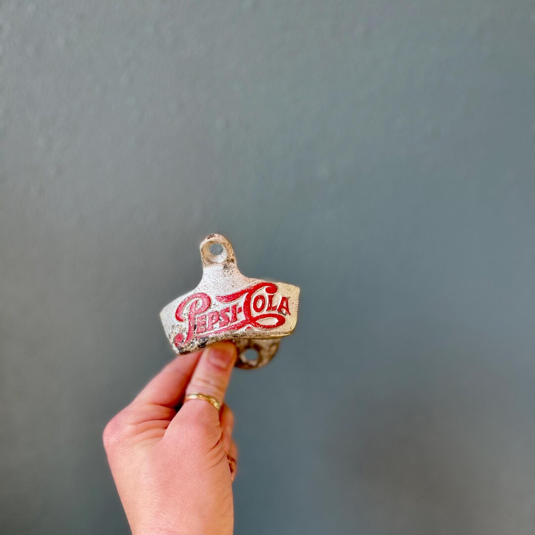 Rare Vintage Starr “X” Pepsi-cola Bottle Opener – Wall-mounted, Red ...