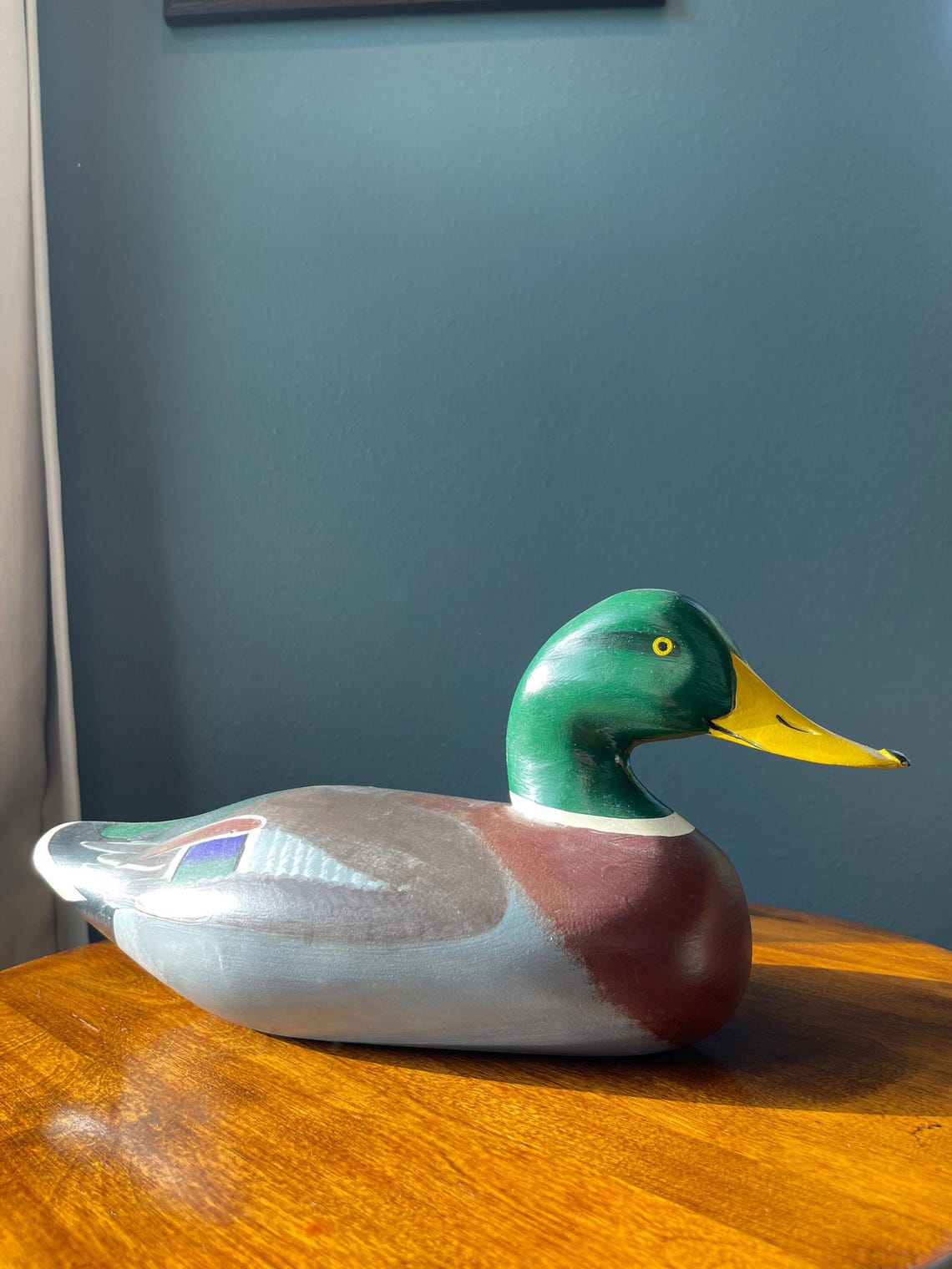 Vintage Mallard Drake Decoy – Maryland-made C.1980, Madison Mitchell Style, Folk Art Waterfowl ...