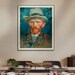 Vincent Van Gogh Self-portrait Poster, Van Gogh Print, Famous Artist ...