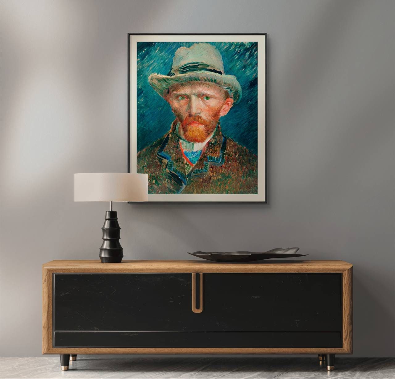 Vincent Van Gogh Self-portrait Poster, Van Gogh Print, Famous Artist ...