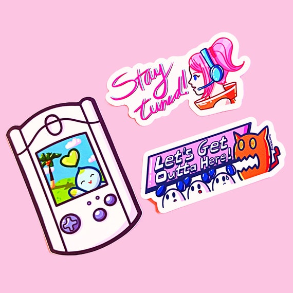 Sega Fan Favorites Stickers Sonic Chao Dreamcast Space - Etsy