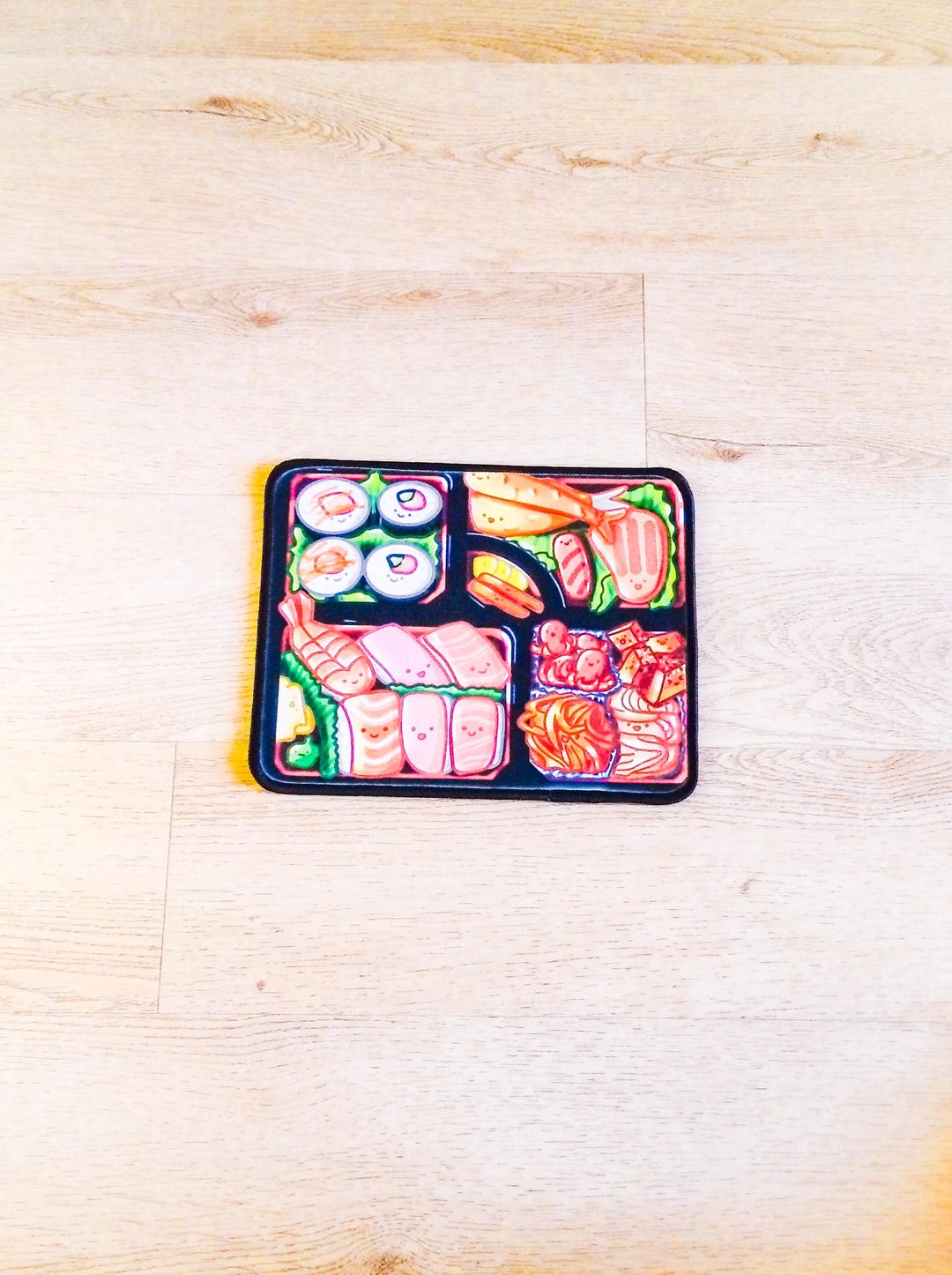 Bento Box Deskmat | Japanese Foodie Mouse Pad - Etsy