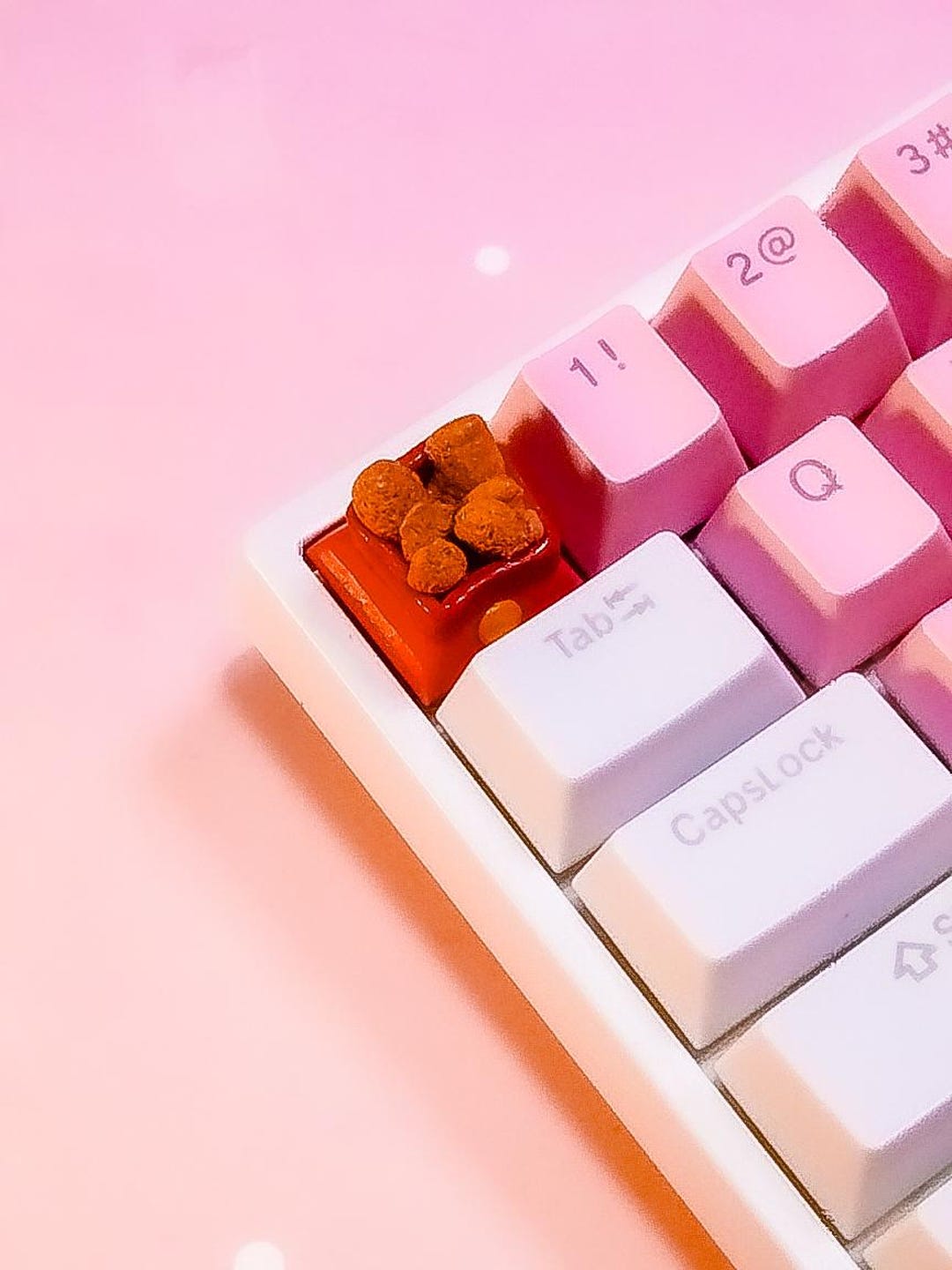 Chicken Nugget Artisan Keycap: Fun Foodie Keyboard Accessory - Etsy