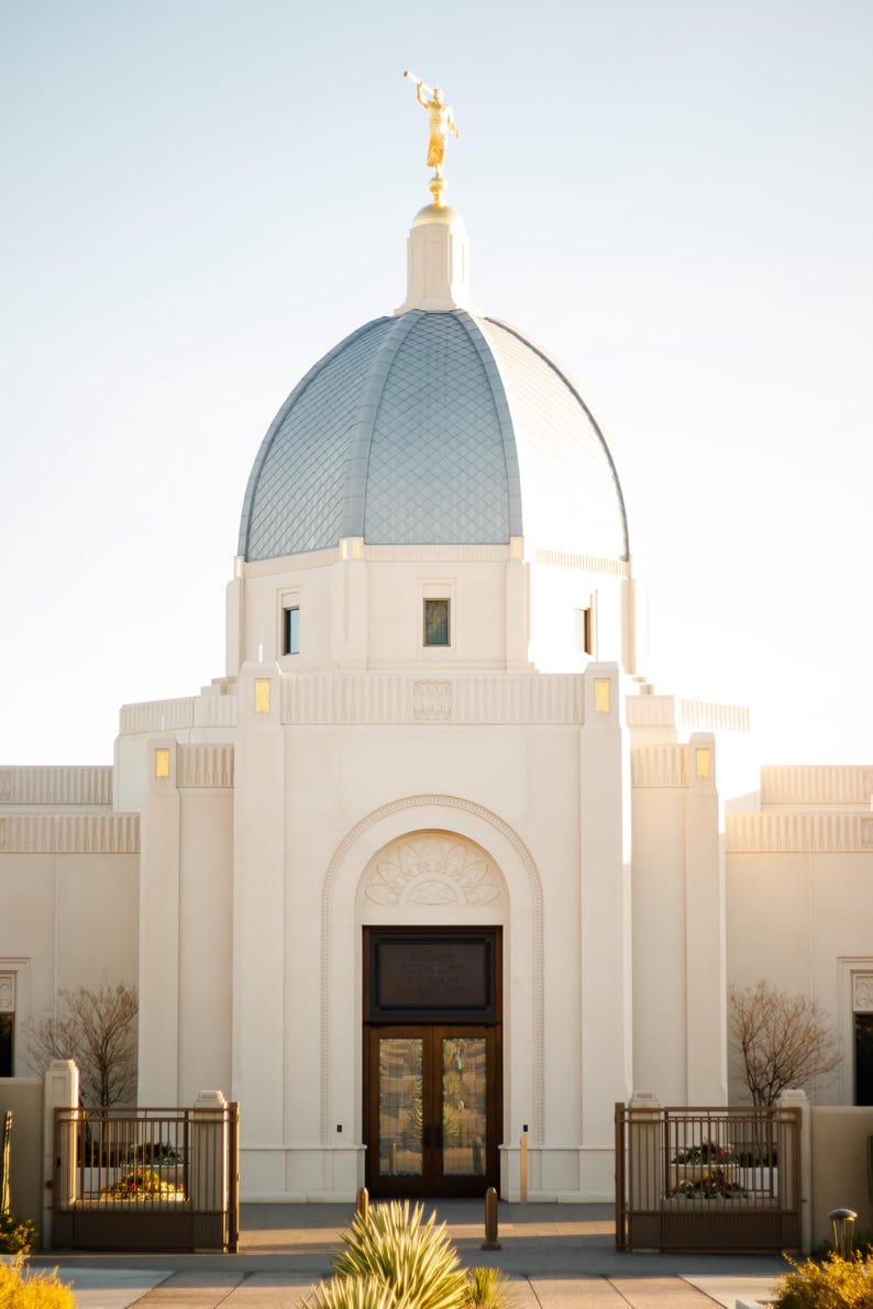 Tucson, Arizona Mormon Temple Digital File - Etsy
