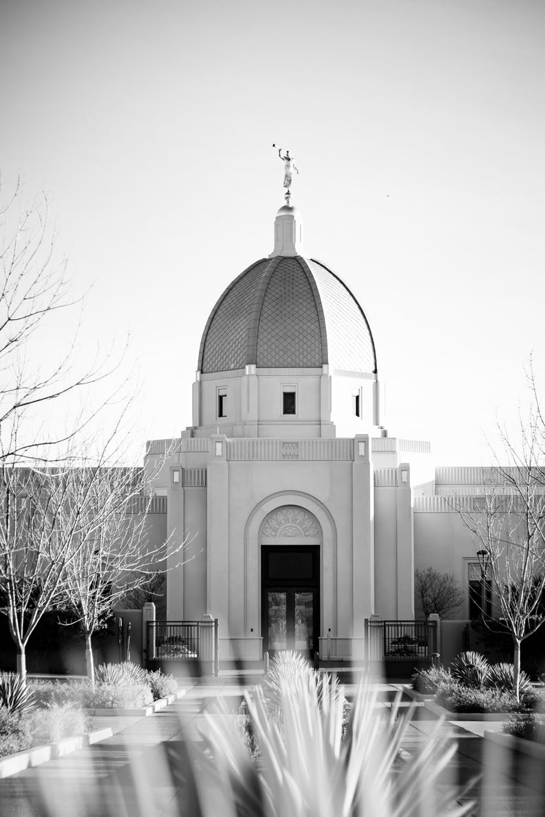 Tucson, Arizona Mormon Temple Digital File - Etsy