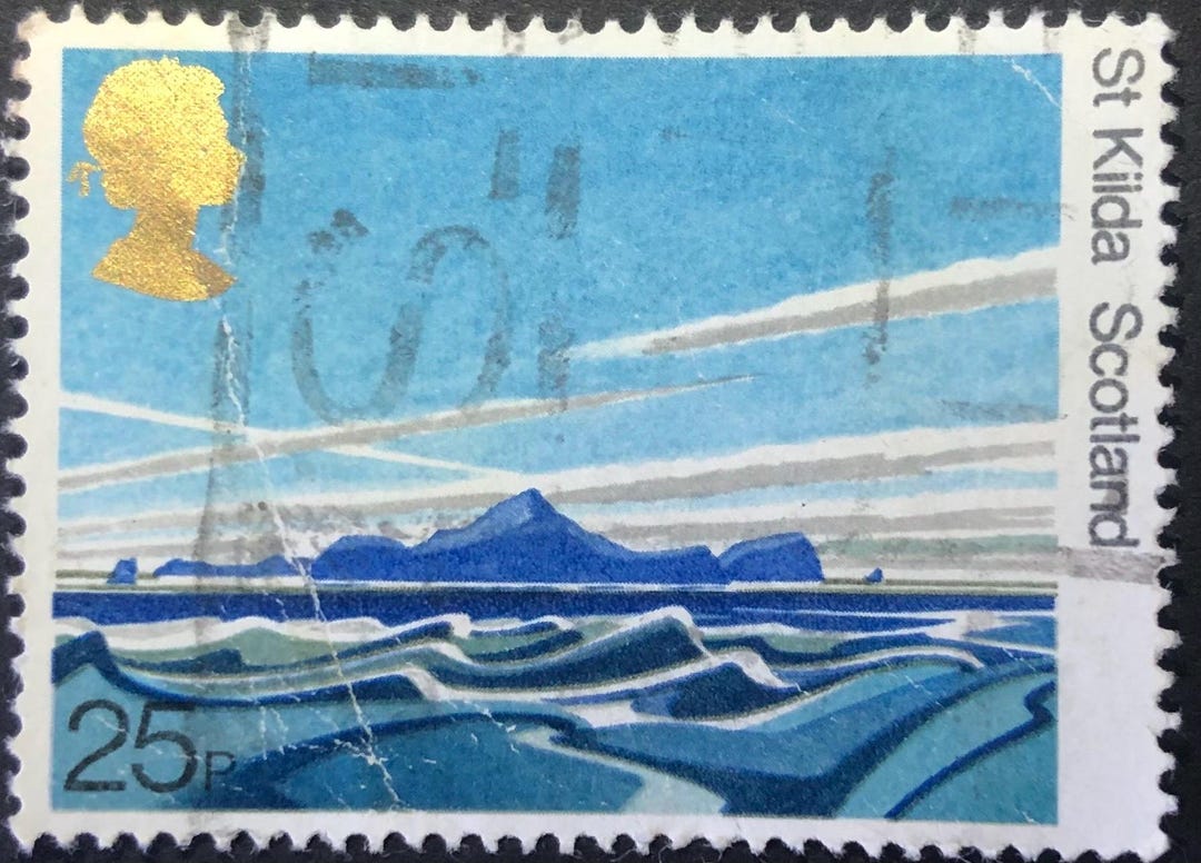 25p St Kilda Scotland , Stamp N2 Acceptable Condition Nice Colour….. - Etsy