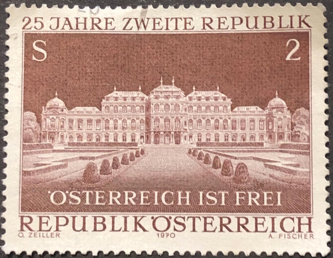 Osterreich Stamp, Stamp N2 Acceptable Condition Nice Colour…… - Etsy