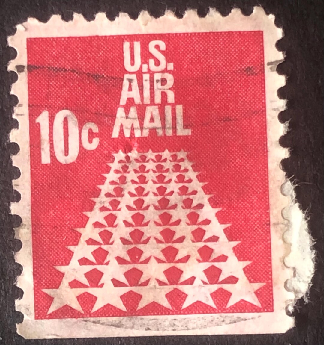 Airmail 10c USA , Stamp E1 Acceptable Condition Nice Colour.. - Etsy