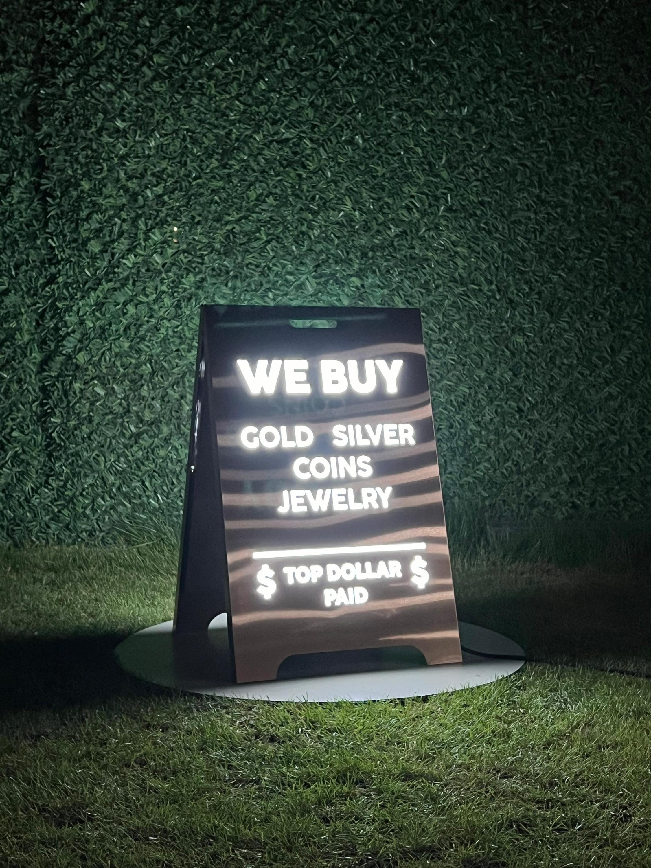 Custom A Frame Sign, Double Sided Sign, Businnes Sign, Custom Sidewalk ...