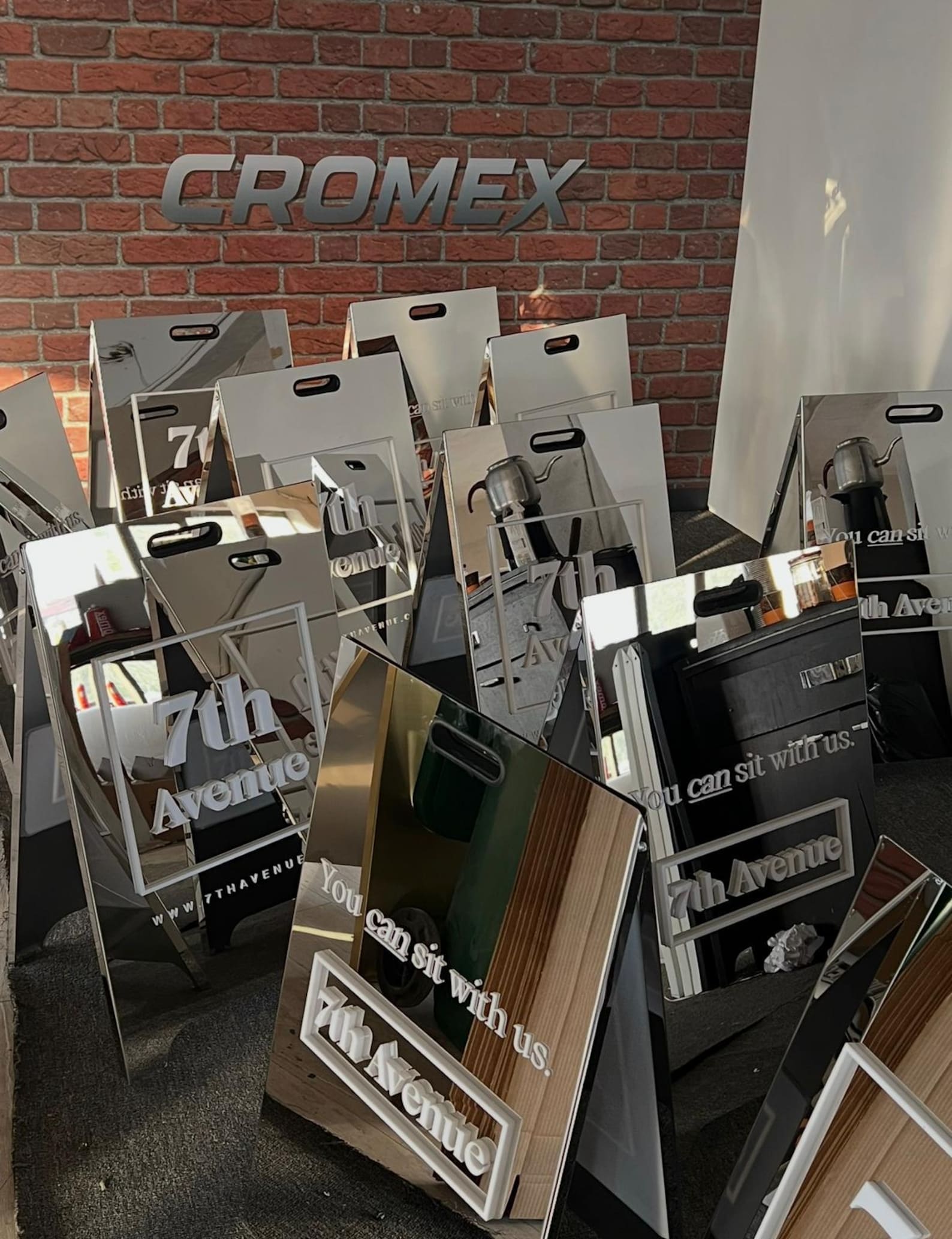 Weatherproof Metal A Frame | Outdoor Sidewalk Board | Custom Double ...