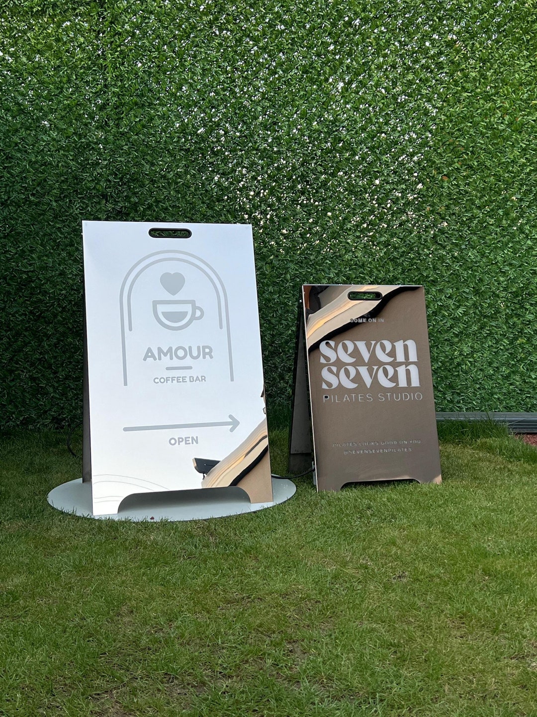 Metal A Frame Sign, Sidewalk Sign, Sandwich Board Sign for Businnesses ...