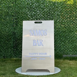 Sandwich Sign for Cafes, A Frame Sign, Custom Sign, Shop Sign, Store ...
