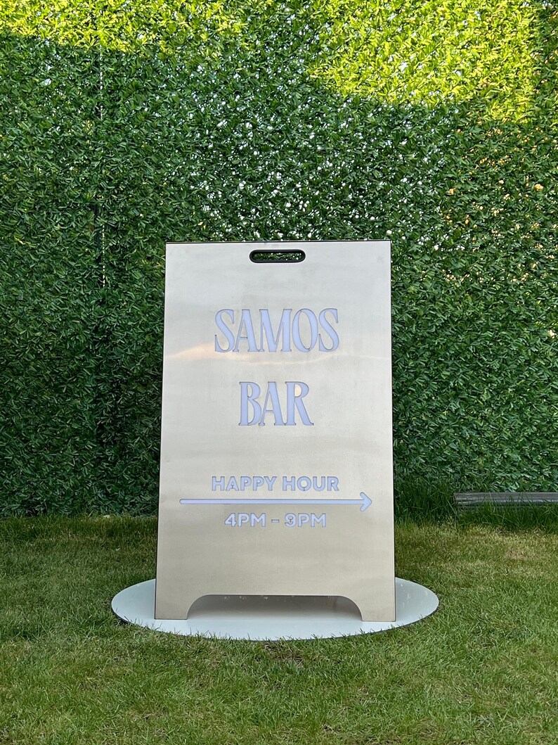 Sandwich Sign for Cafes, A Frame Sign, Custom Sign, Shop Sign, Store ...