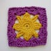 Disney’s Tangled-sun PDF Crochet Granny Square Pattern Beginner ...