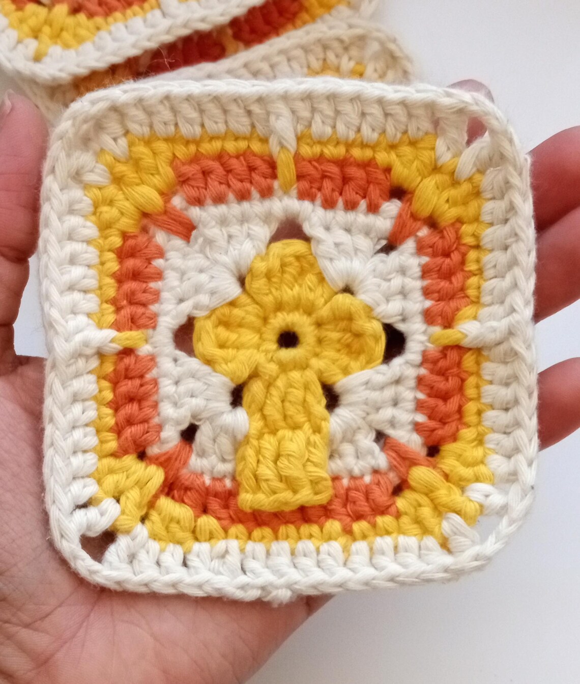 Holy Cross PDF Granny Square Crochet Pattern - 2 Cross Styles Beginners ...