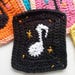 Music Note Crochet Square PDF Crochet Pattern - 2 Sizes Beginner ...