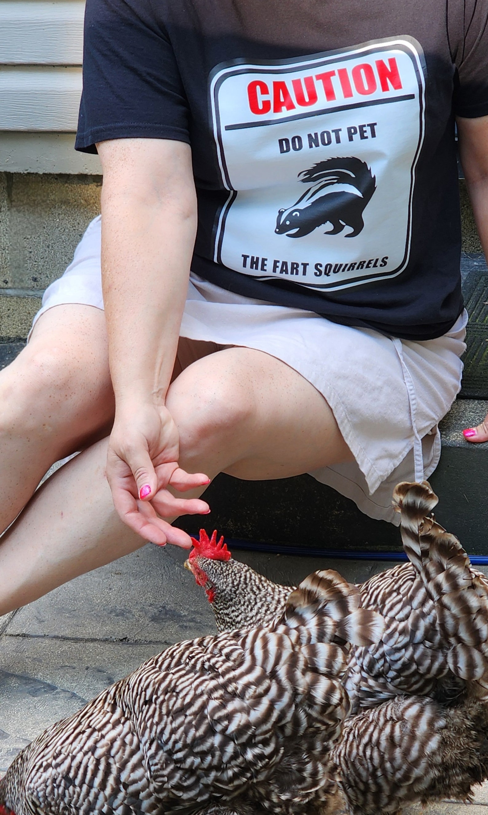 Caution Fart Squirrel Skunk Do Not Pet - Etsy