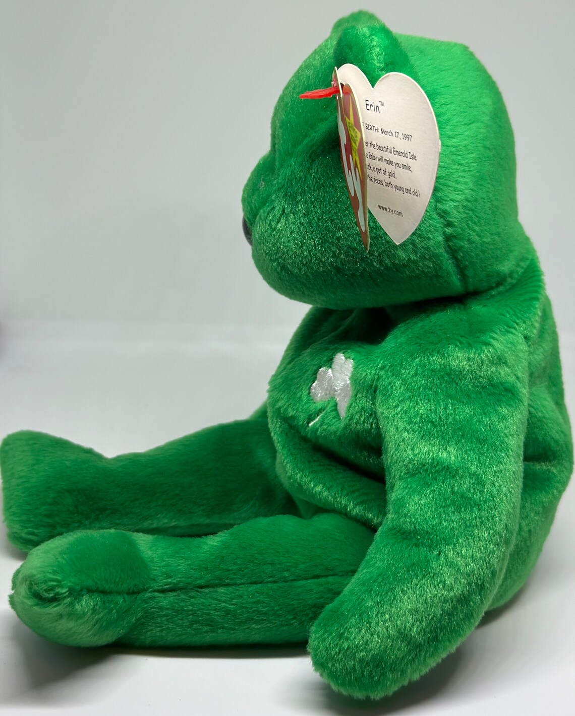 Rare Erin Beanie Baby - Etsy