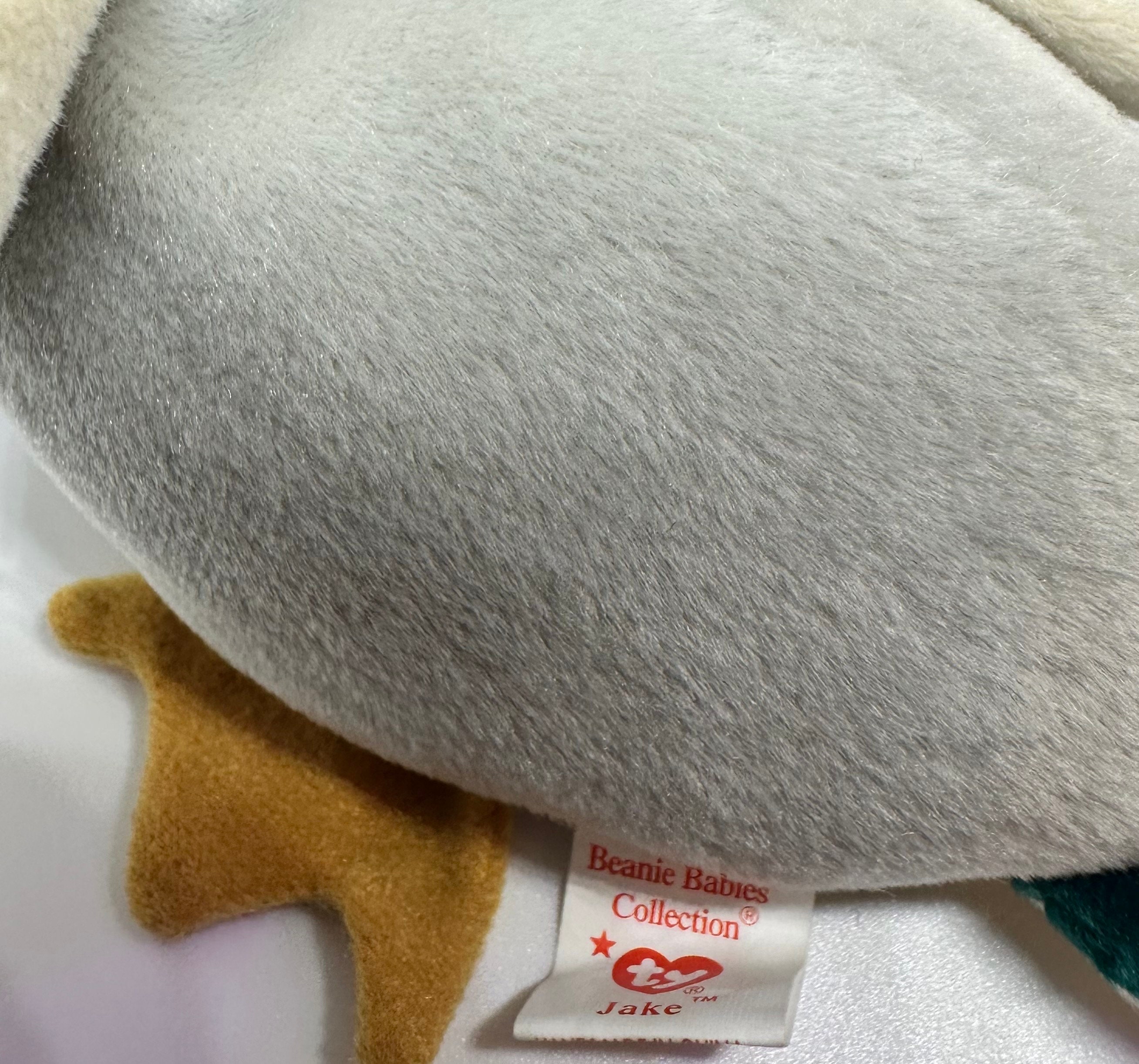 Rare and Retired Jake the Duck Beanie Baby - Etsy