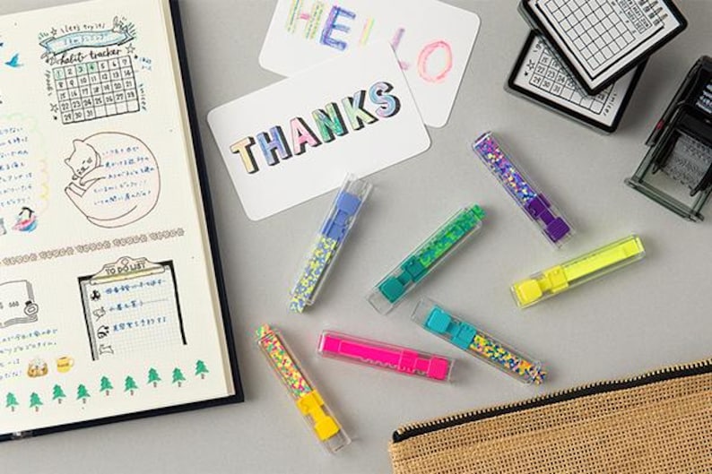 Midori Decoration Crayons / Smooth & Vibrant Multi Marble Colours ...