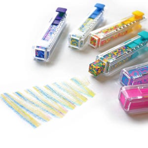 Midori Decoration Crayons / Smooth & Vibrant Multi Marble Colours ...