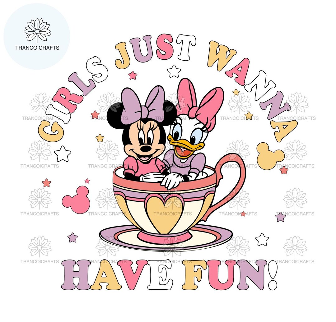 Girls Just Wanna Have Fun Svg, Summer Vibes Svg, Groovy Style Svg ...