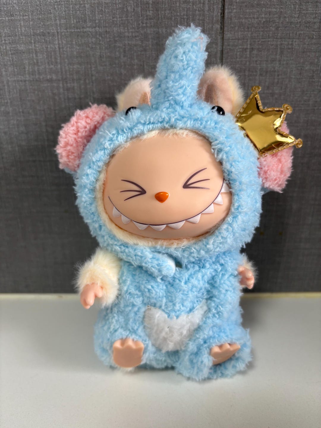 Popmart Labubu the Monsters Doll Have a Seat Etciting Macaron Elephant ...