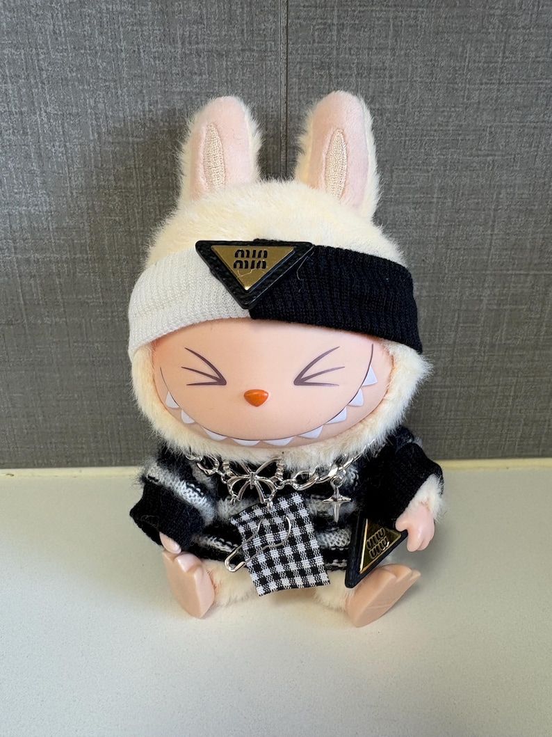 Popmart Labubu the Monsters Doll Have a Seat Etciting Macaron Minmin ...