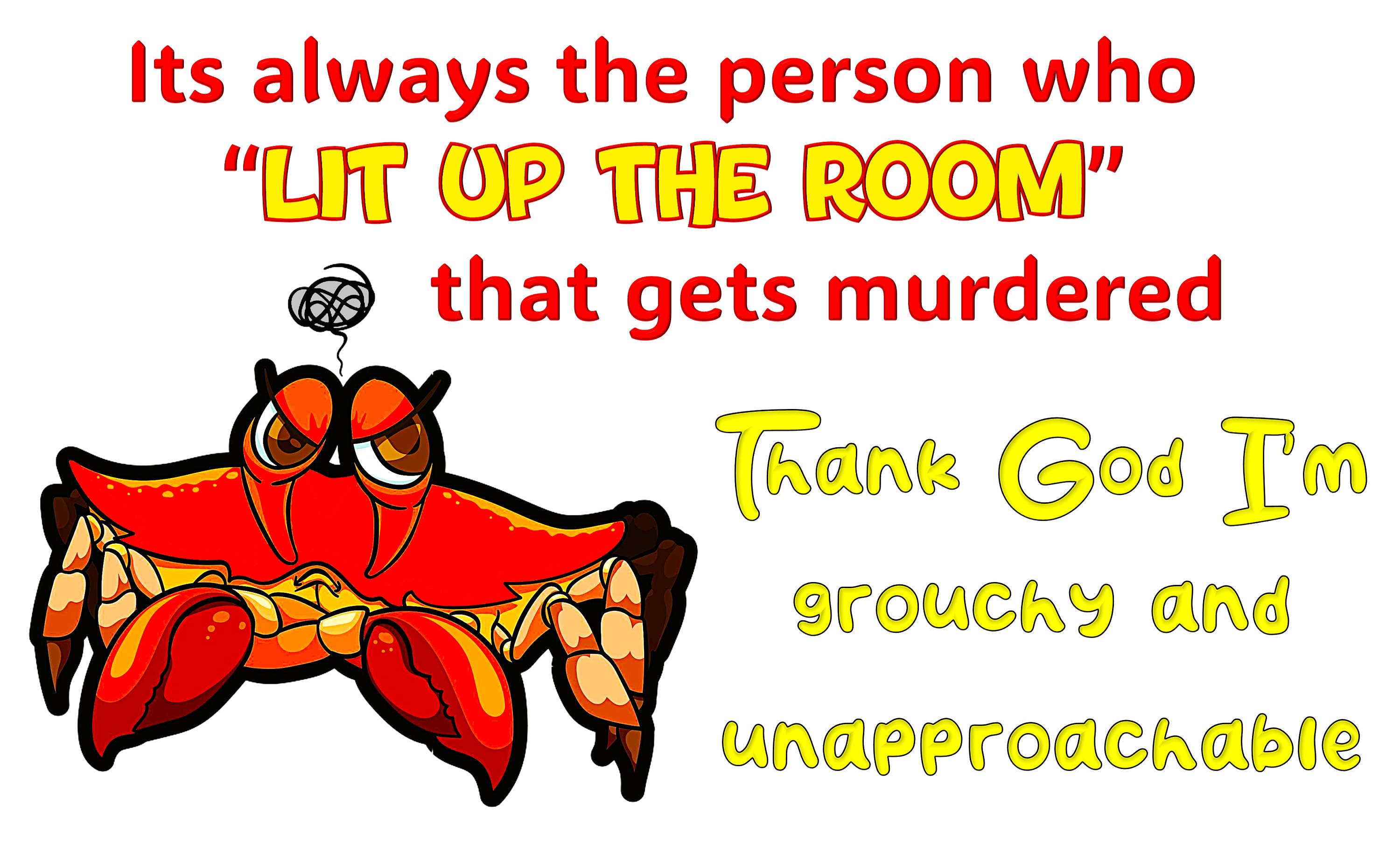 It's Always the People Who "lit up the Room" Who Are Murdered, Good ...