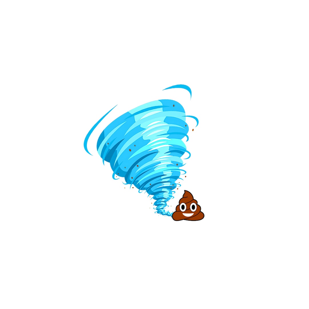 Shit Storm Shitnado - PNG - Transparent Background - 4 Designs - Add ...