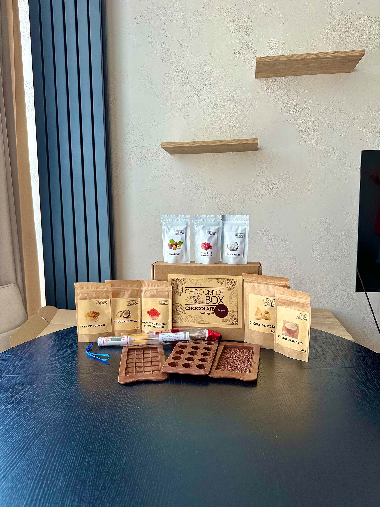 Berry Chocolate Making Set Do It Yourself, DIY Chocolate Bar Kit ...