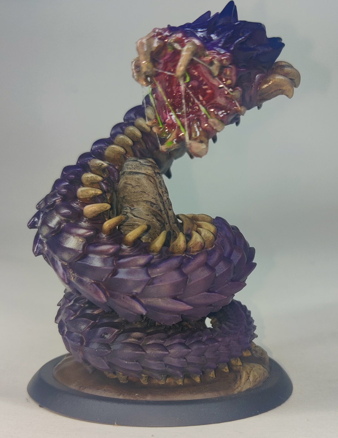 Purple Worm - Apex Predator - D&D Creature - Underdark - Neutral - 3D ...