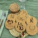 Custom Logo Coaster, Bulk Personalized Cork Coasters, Corporate Gifts ...